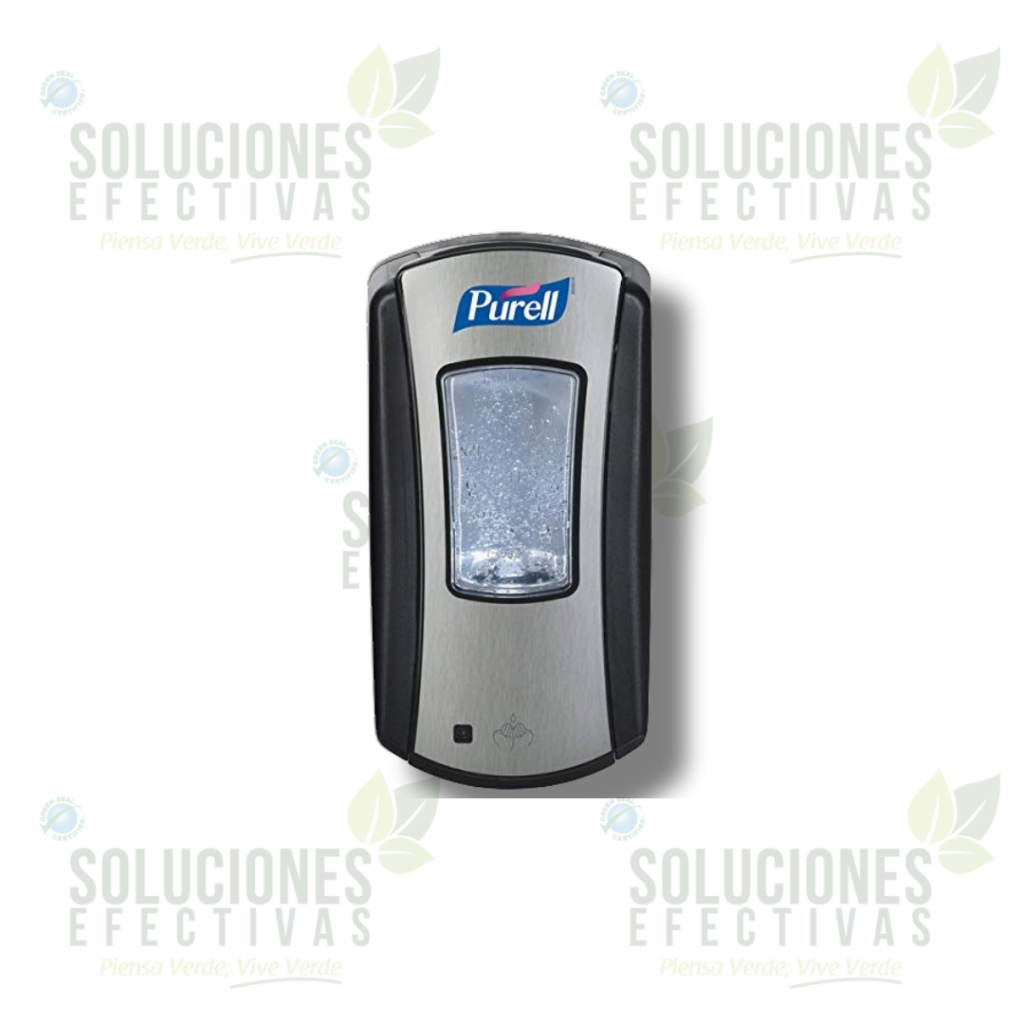 PURELL, DISPENSADOR DE SENSOR LTX CROMO/NEGRO PARA ALCOHOL – Soluciones ...